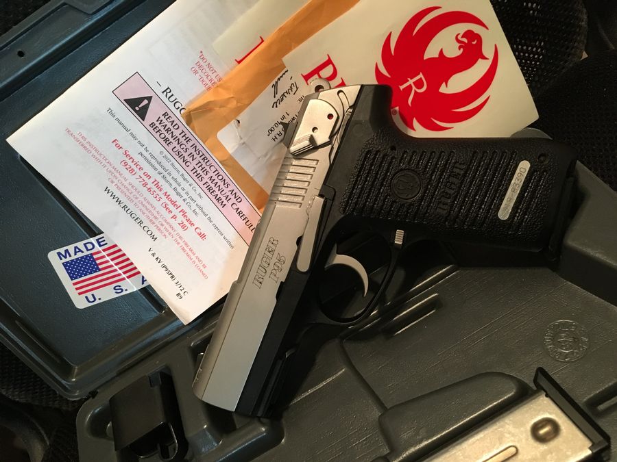 Sturm, Ruger & Co. Ruger P95.. Stainless Steel Slide.....2-15 Capacity ...